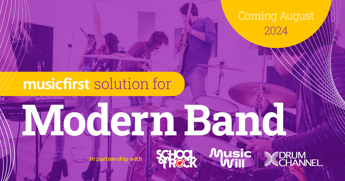 Coming August 2024: MusicFirst's Innovative Solution for Modern Band | MusicFirst